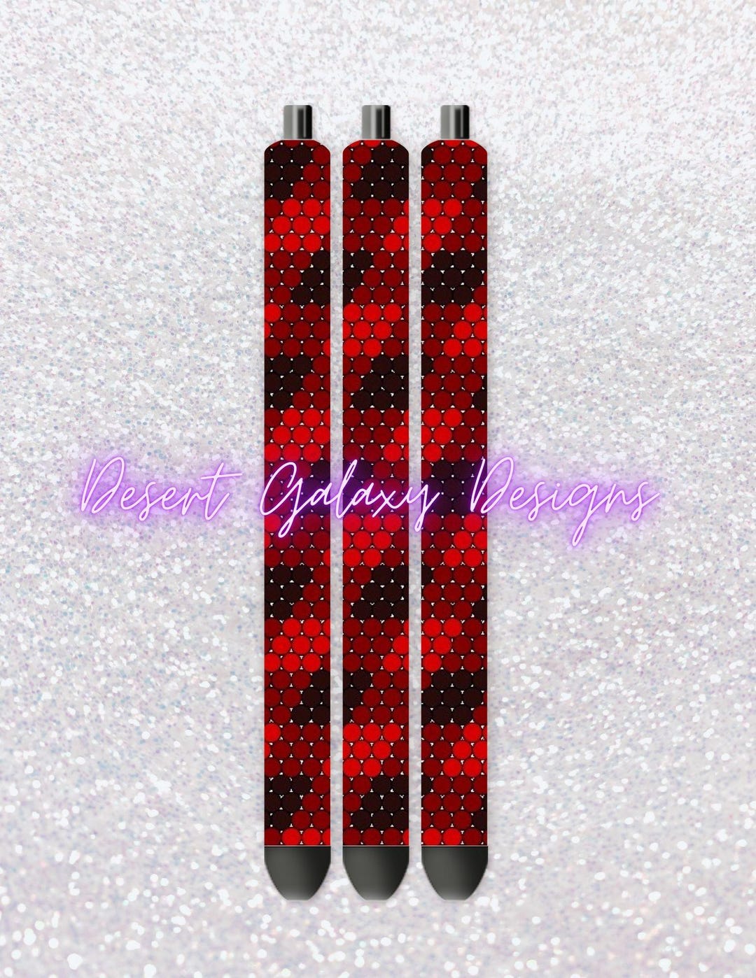 Diagonal Buffalo Plaid Pen_rhinestone Template_ss10 Rhinestones ...