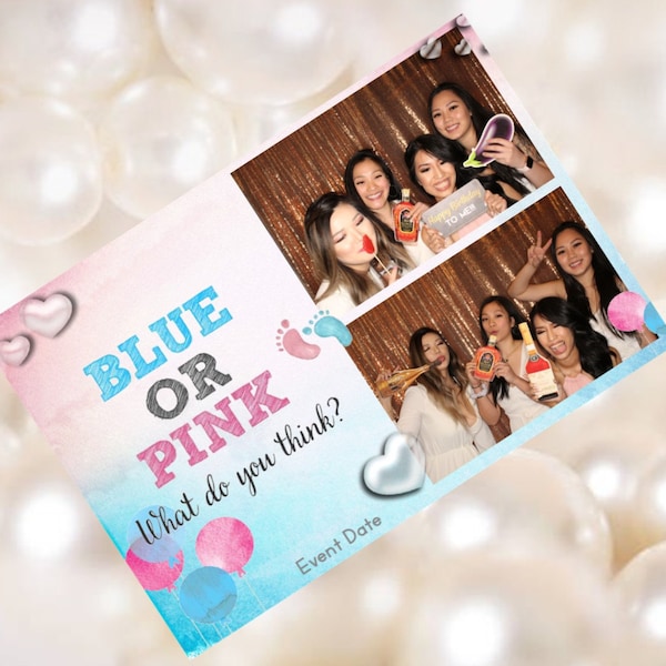 Gender Reveal Photo Booth - Etsy