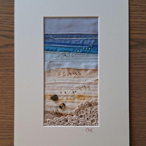 Original Textile Art Seascape - Etsy