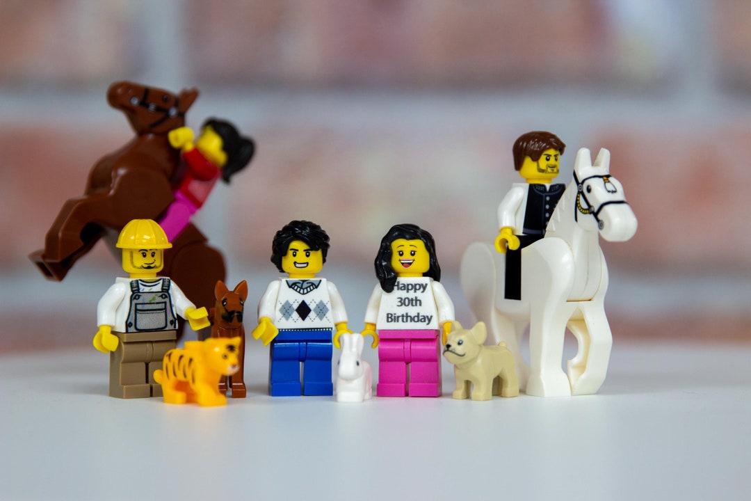 Personalised Lego Minifigures - Etsy UK