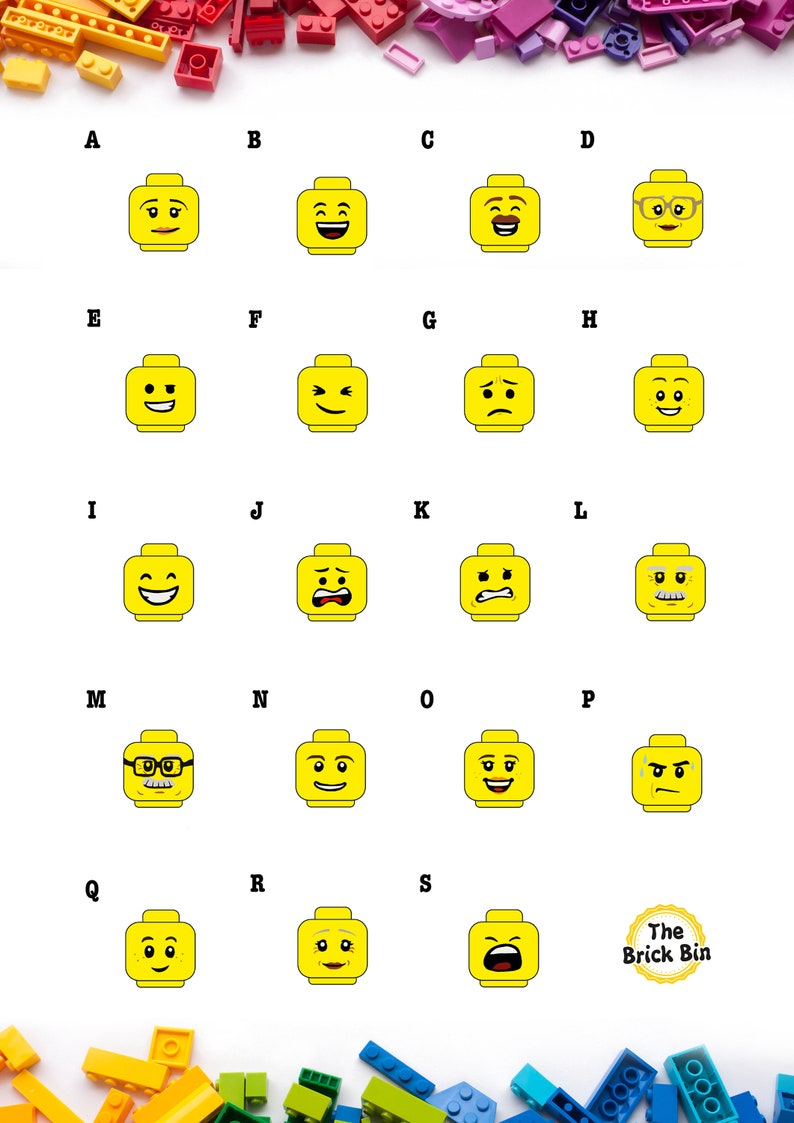 Personalised Minifigures With Custom Building Bricks Small - Etsy