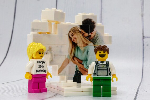 Personalised Minifigures With Custom Building Bricks Small - Etsy