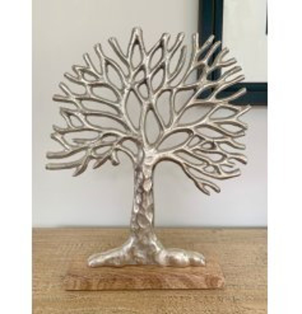 Stunning Silver Tree Sculpture the Tree of Life - Etsy UK