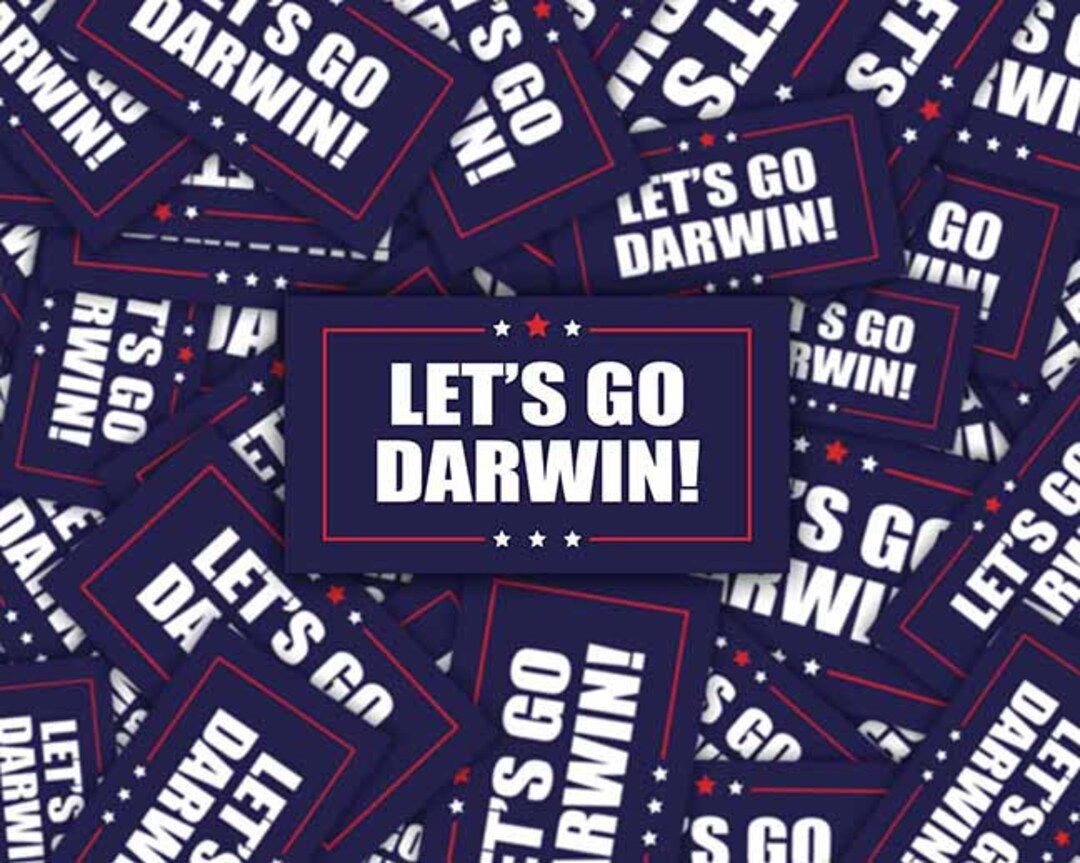 Let's Go Darwin Sticker - Etsy