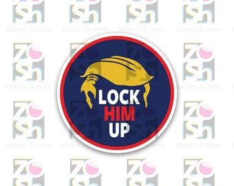 Trump Lock Him Up - Etsy