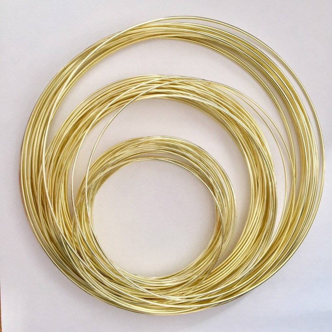 20cm / 30cm / 40cm Metal Round Shape Hoops, Dream Catcher Rings, Metal ...