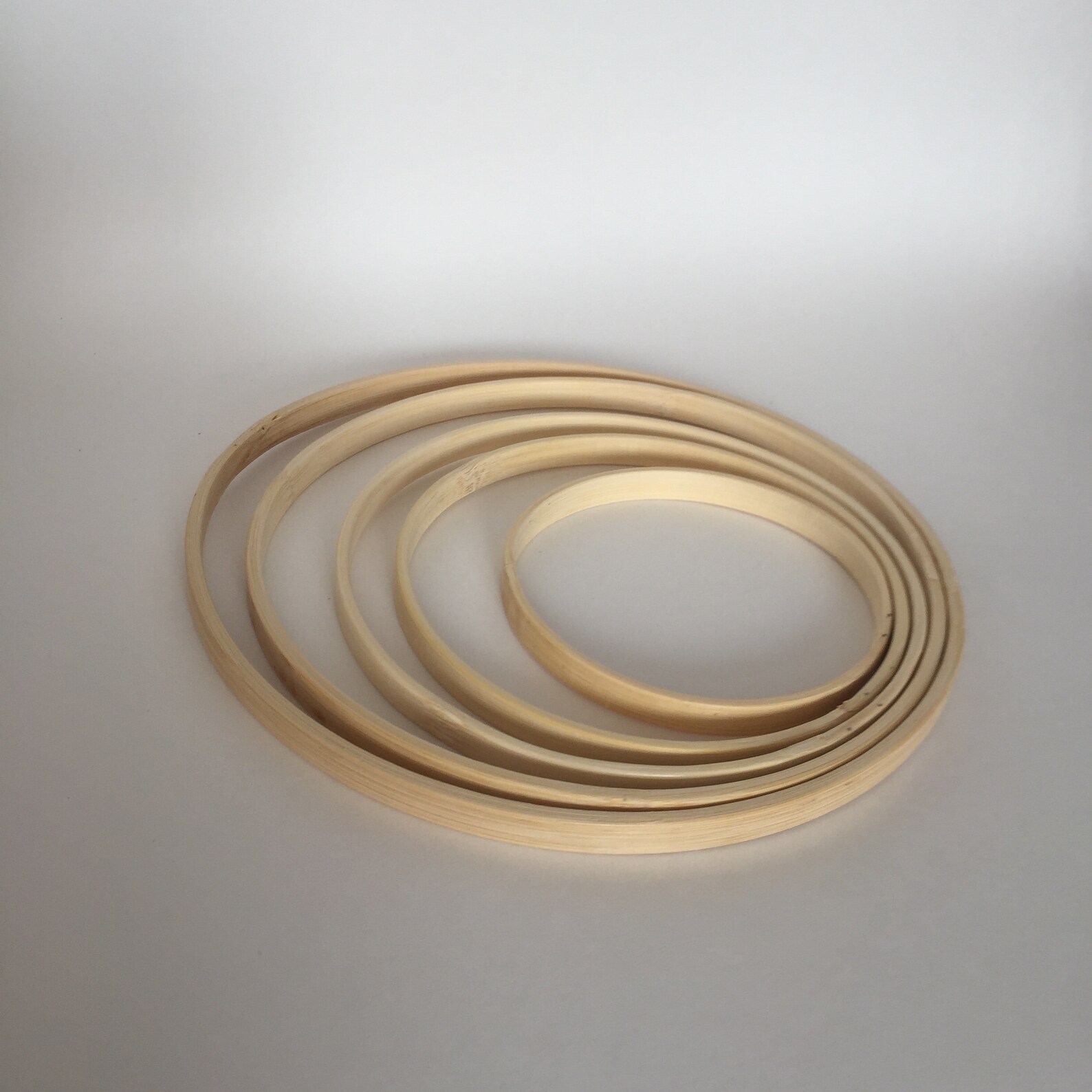 Wooden Hoops, Dream Catcher Hoops, Wooden Ring, Macrame Hoops, Single ...