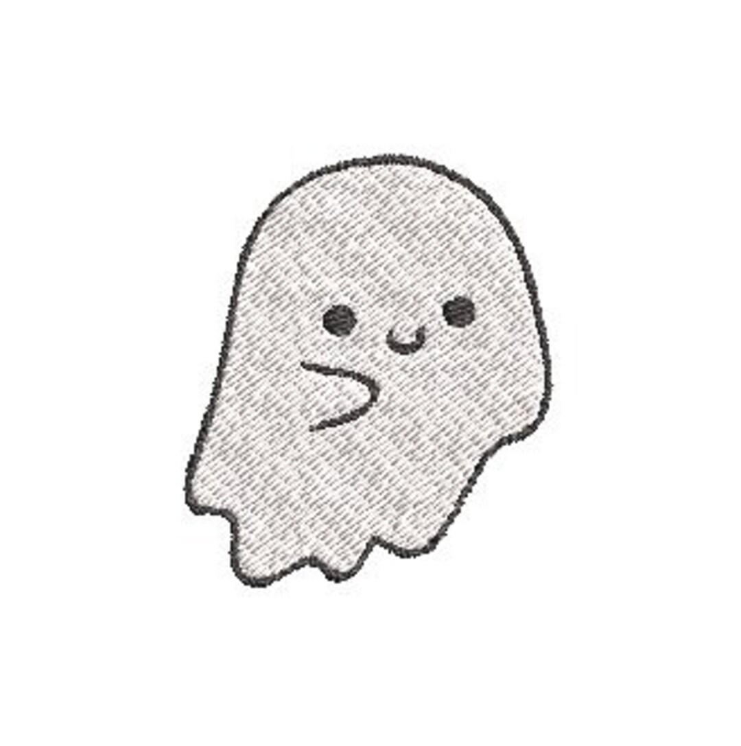 Friendly Ghost Machine Embroidery Pattern File - Etsy