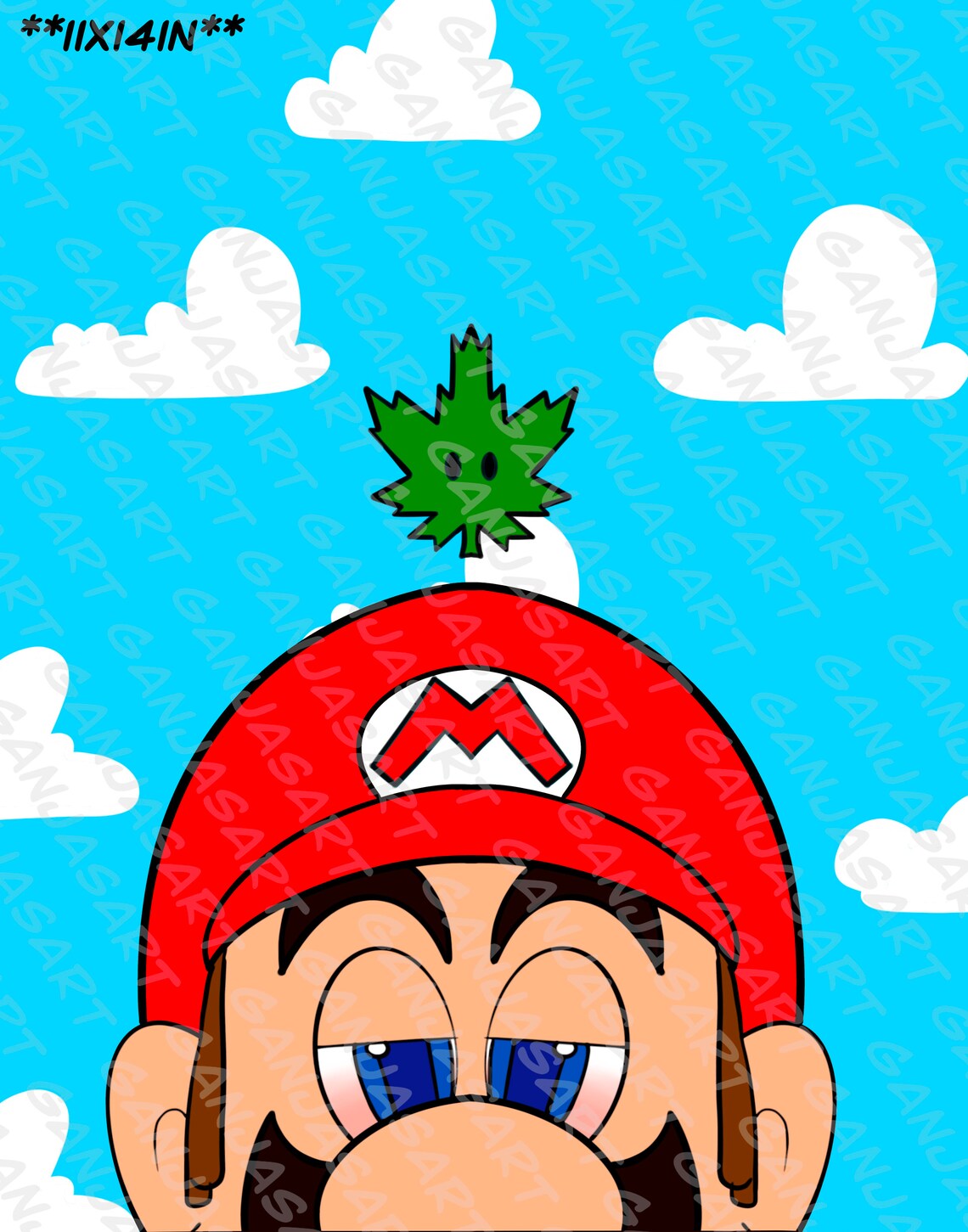 Super Faded, Instant Digital Download, Wall Art. Ganja, Weed Art, 420 ...