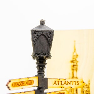 Bookends Fantasy, Science Fiction, Lamppost Signs - Etsy