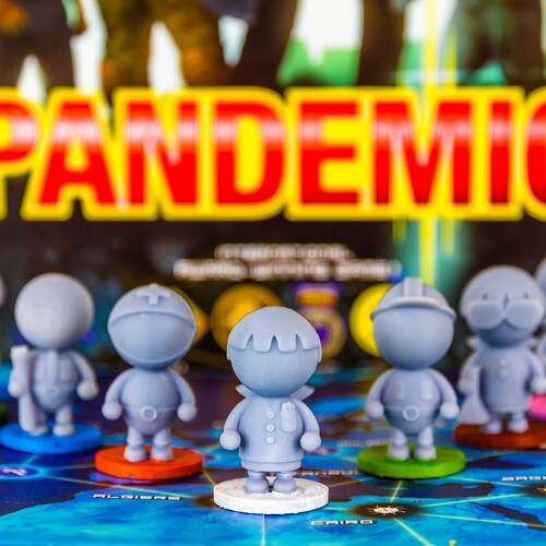 Pandemic Board Game: Custom 3D Printed Tokens Optional - Etsy Canada