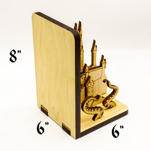 Bookends Magical Fantasy Castle, Magic, Magicians, Wizards, Witches - Etsy