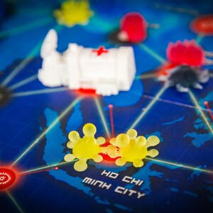 Pandemic Board Game: Upgraded Tokens - Etsy
