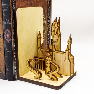 Bookends Magical Fantasy Castle, Magic, Magicians, Wizards, Witches - Etsy
