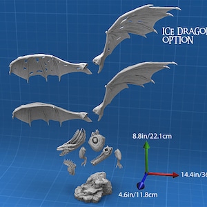Dragon Resin 3D Model Kit - Etsy