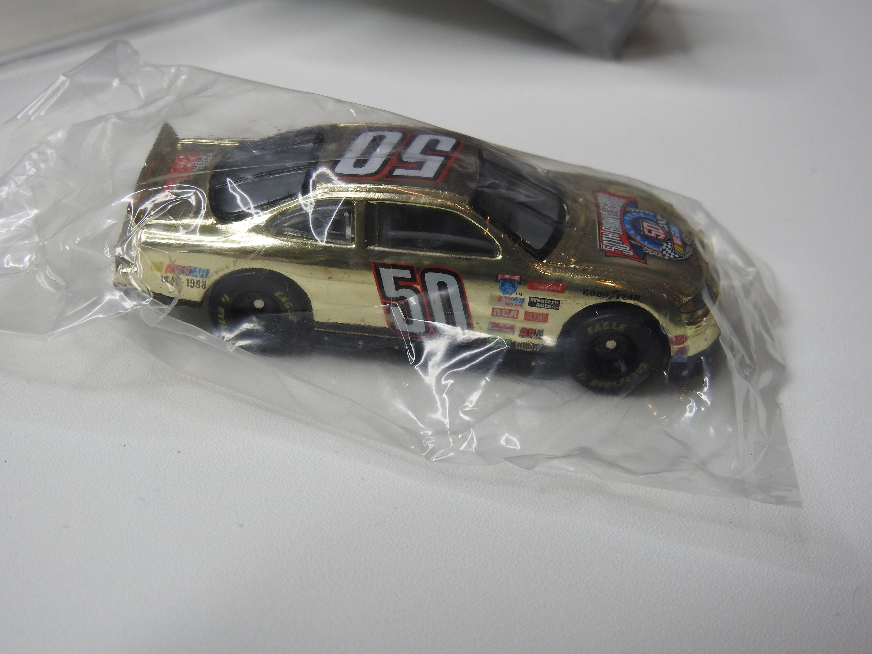1998 Racing Champions NASCAR 50th Anniversary Ltd. Edition 1:64 Gold ...