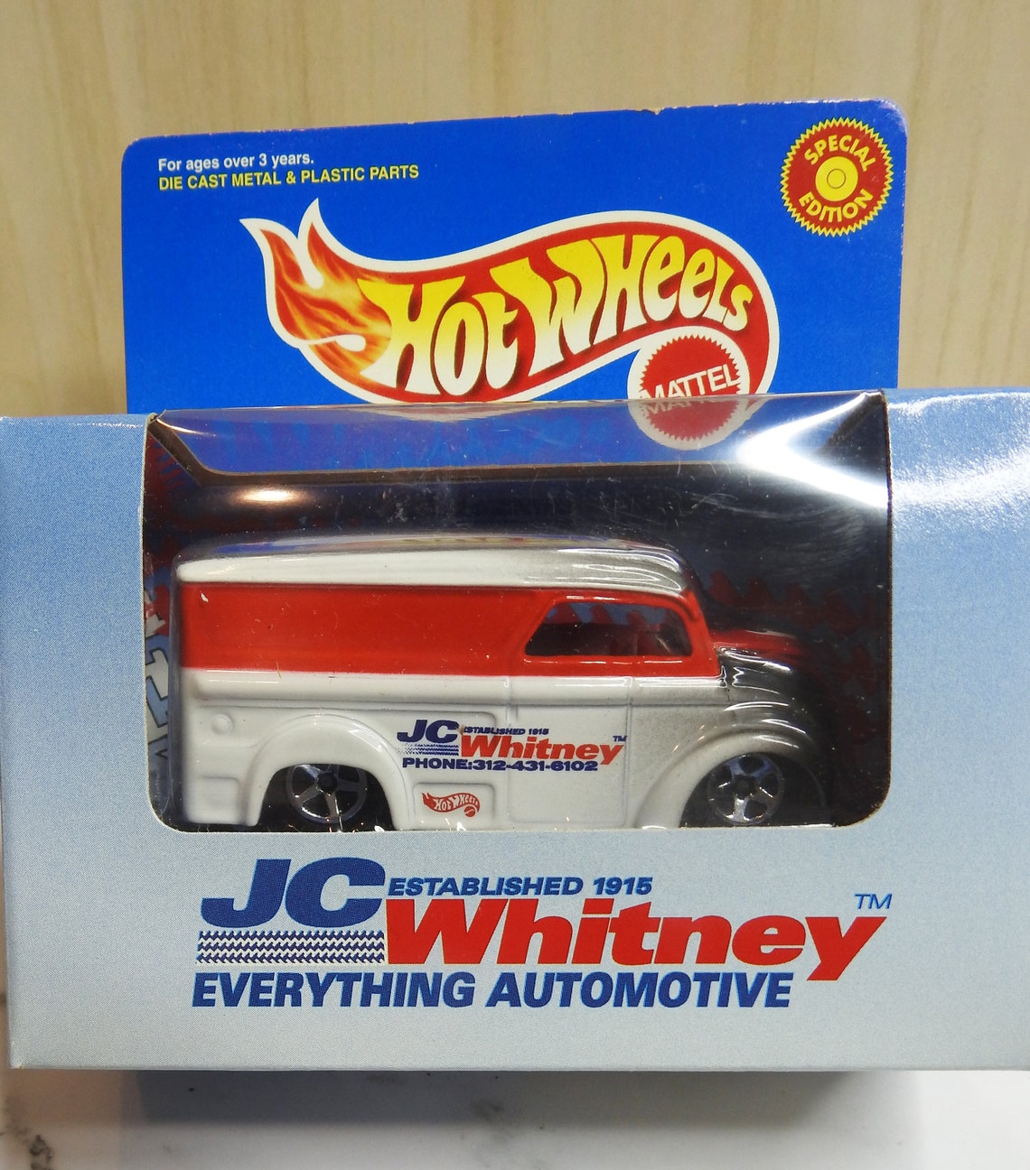 Hot Wheels JC Whitney Limited - Special Editions - 1996 VW Drag Bus ...