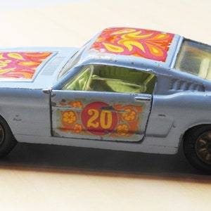 Rare 1969 Corgi Toys Ford Mustang Fastback 2+2 'flower Power 348 ...