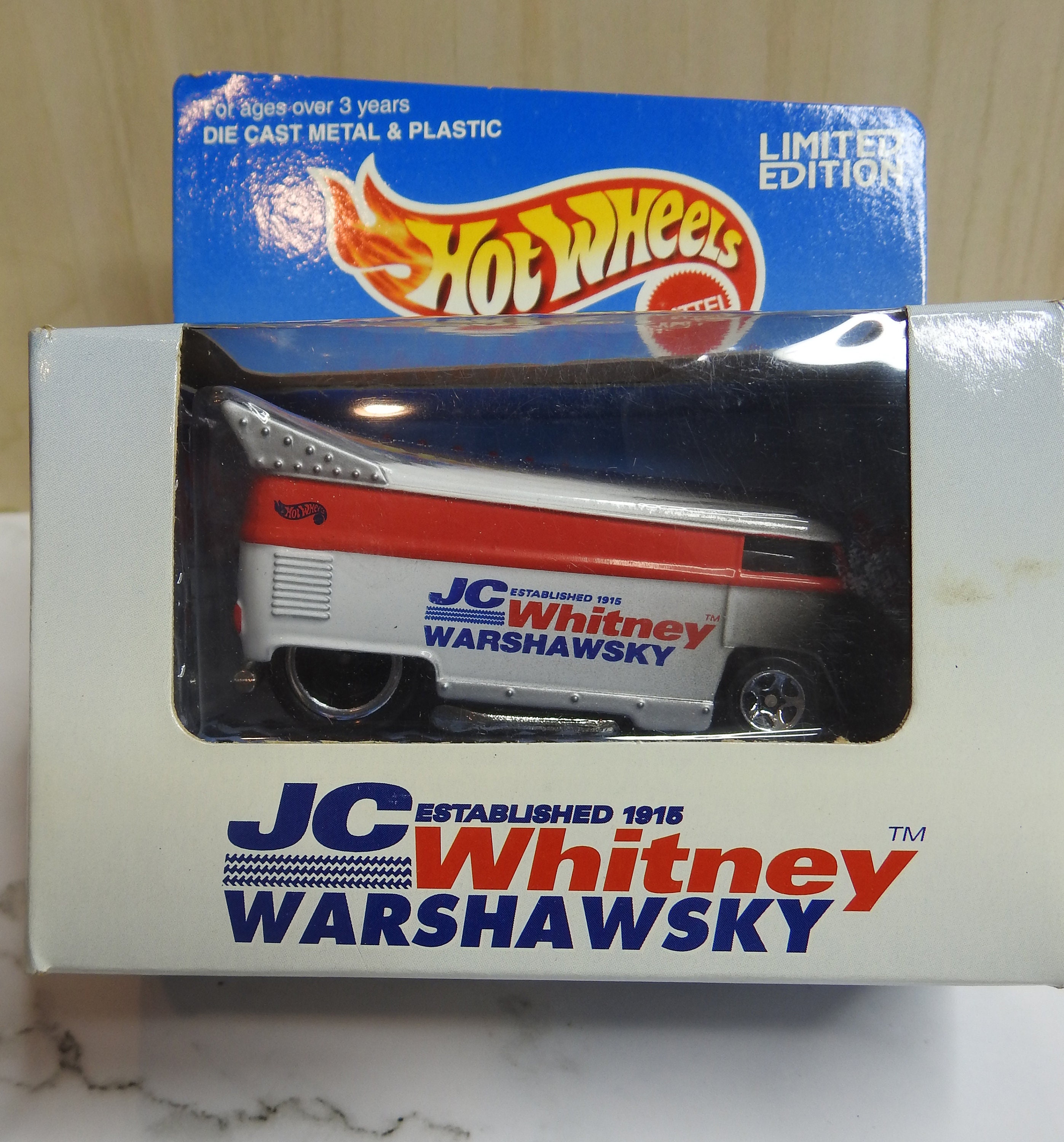 Hot Wheels JC Whitney Limited - Special Editions - 1996 VW Drag Bus ...