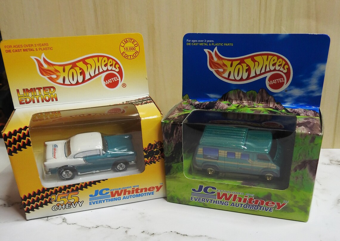 Exclusive Hot Wheels JC Whitney Set - 1997 Trailbuster, Ford F-150 ...
