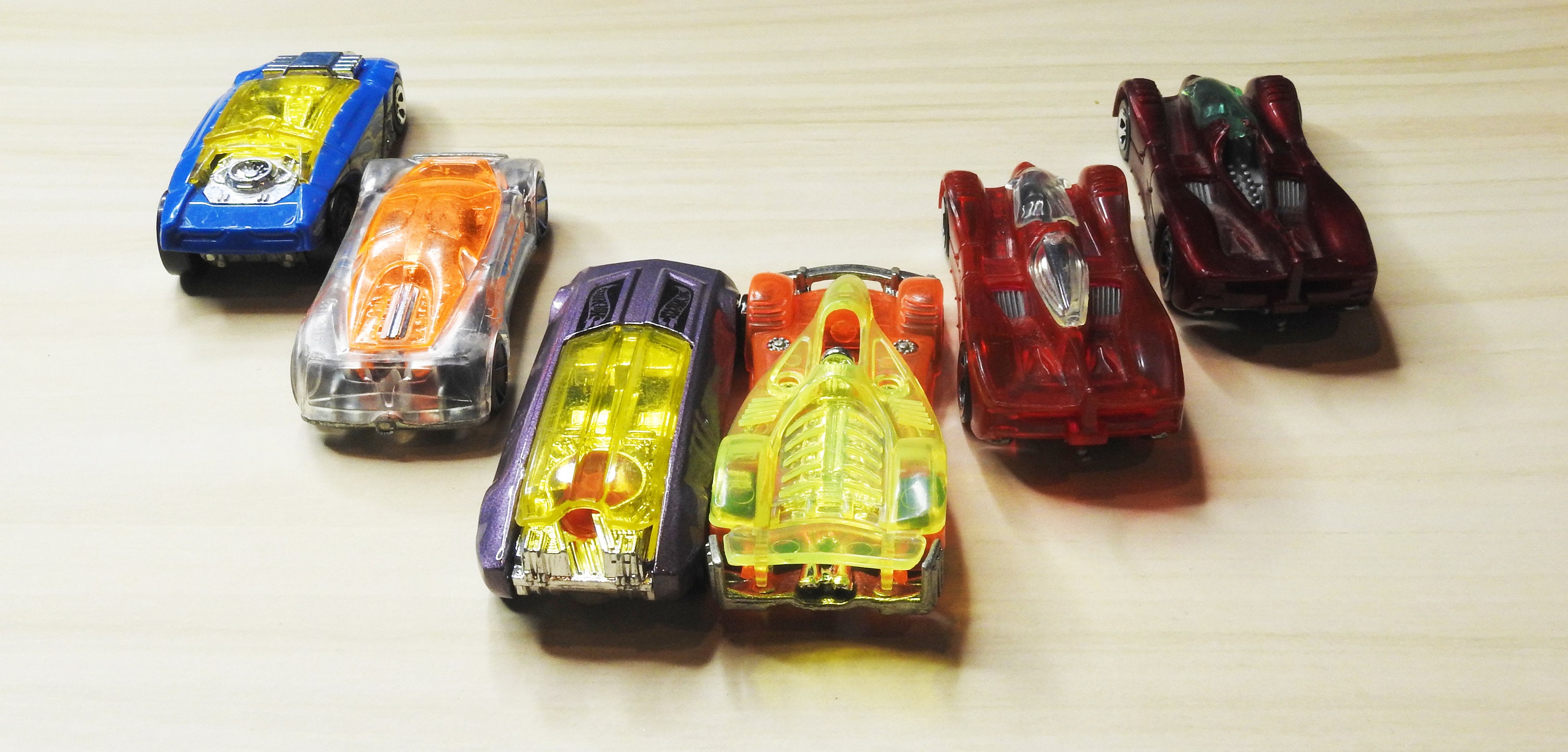 Unique Hot Wheels Collection Vibrant Hues & Clear Editions 1994-2012 - Etsy