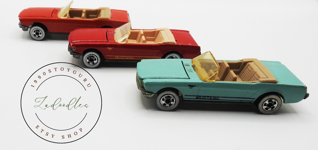 Vintage Hot Wheels '65 Mustang Convertible Collection - Set of 3 ...