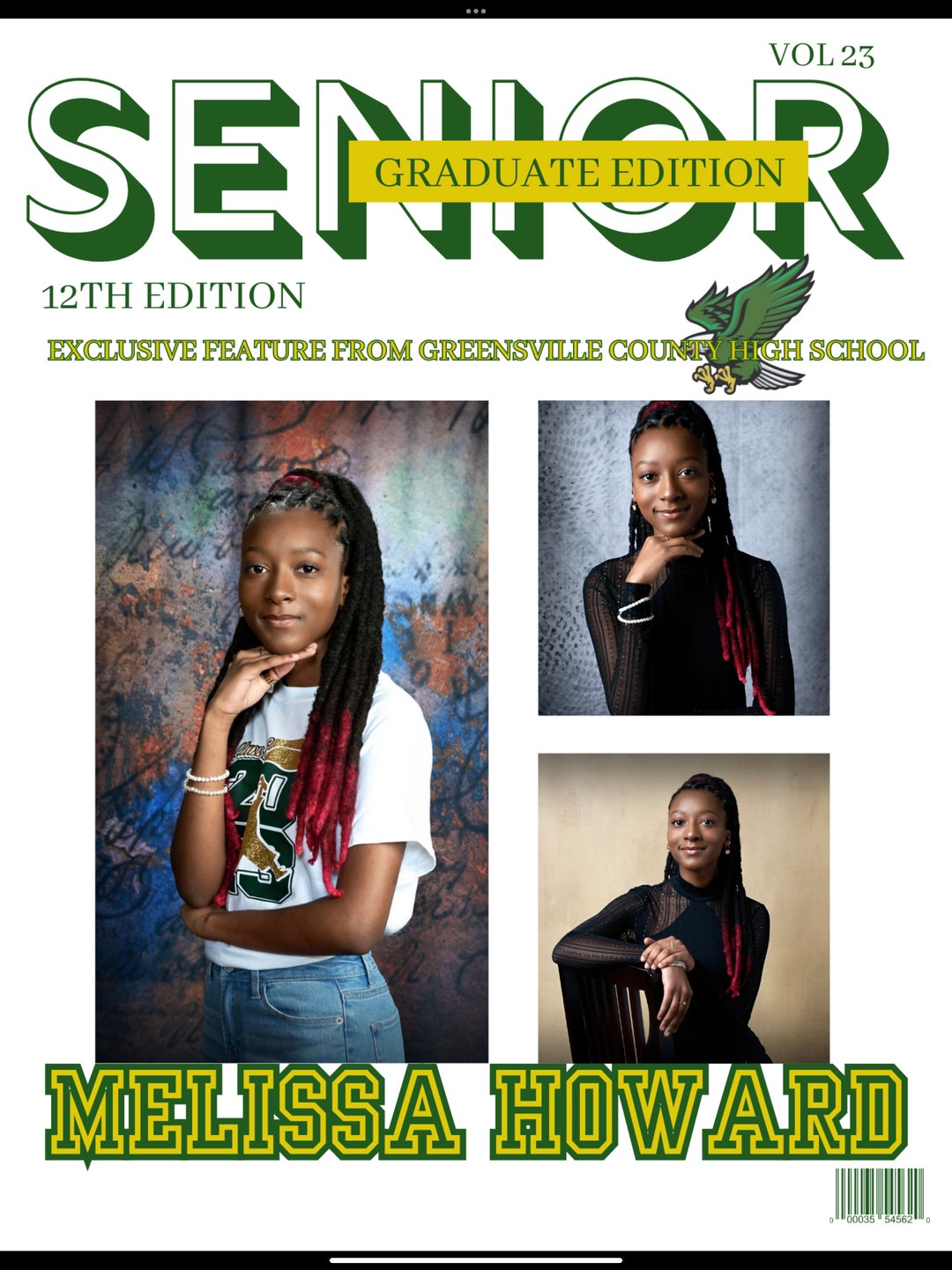 Graduation Magazine Template - Etsy