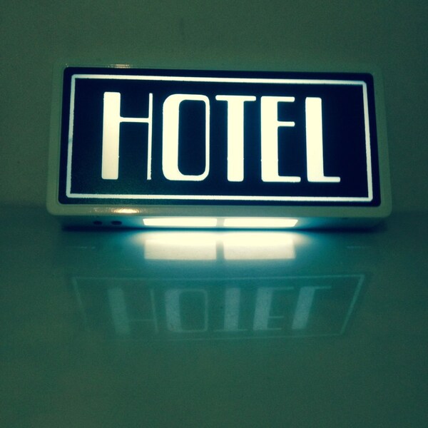 Hotel Sign - Etsy