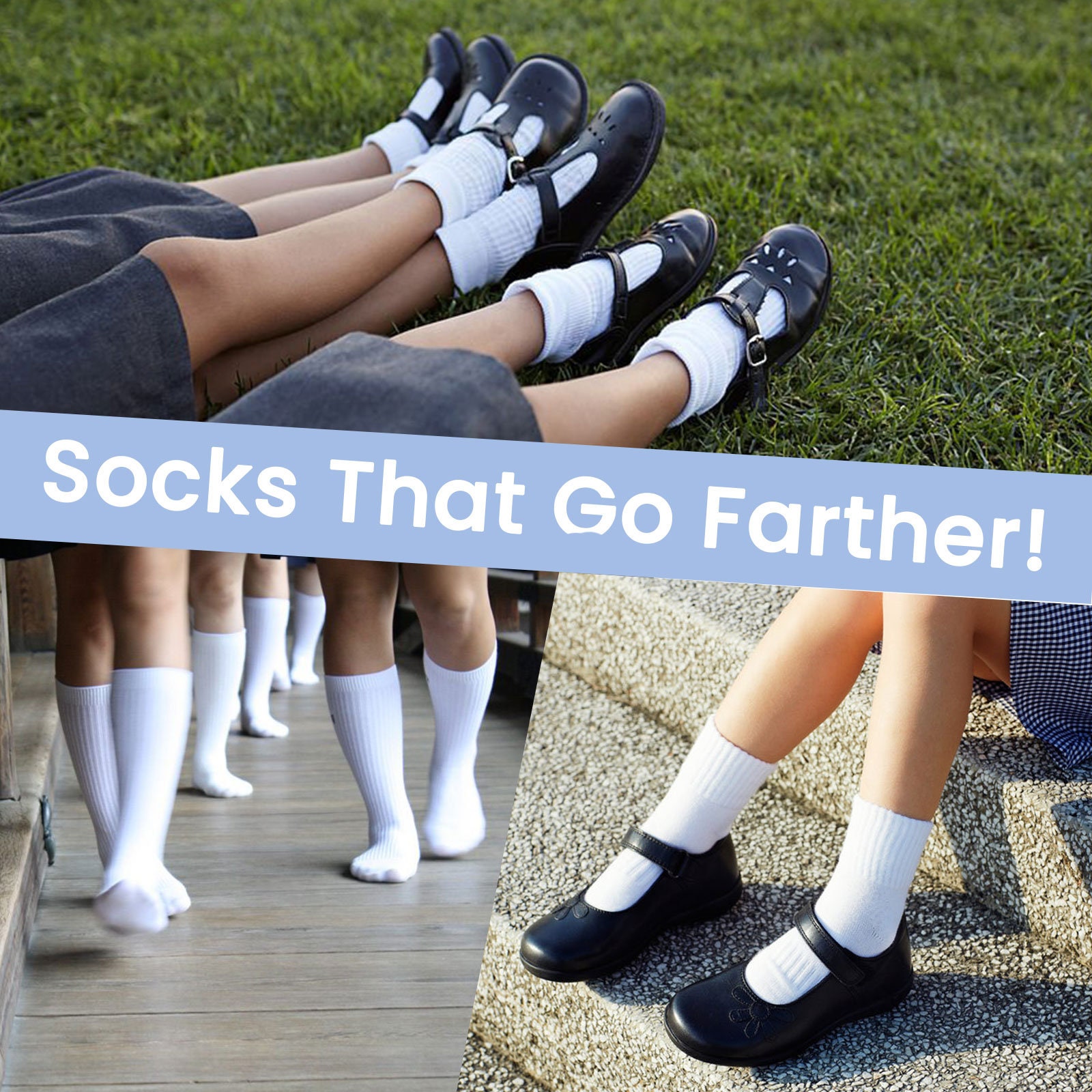 6 Pairs Kids Boys Girls Back to School Cotton Rich Plain Ankle Socks ...