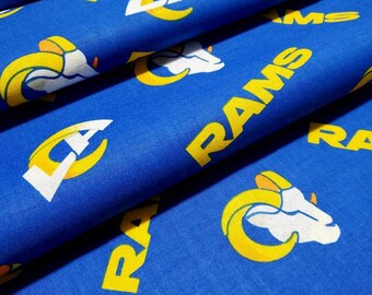 Nfl Rams Fabric - Etsy