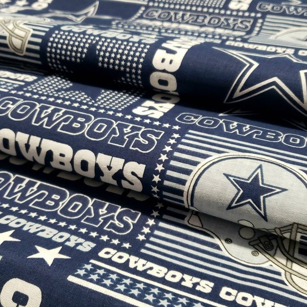 Dallas Cowboy Fabric - Etsy