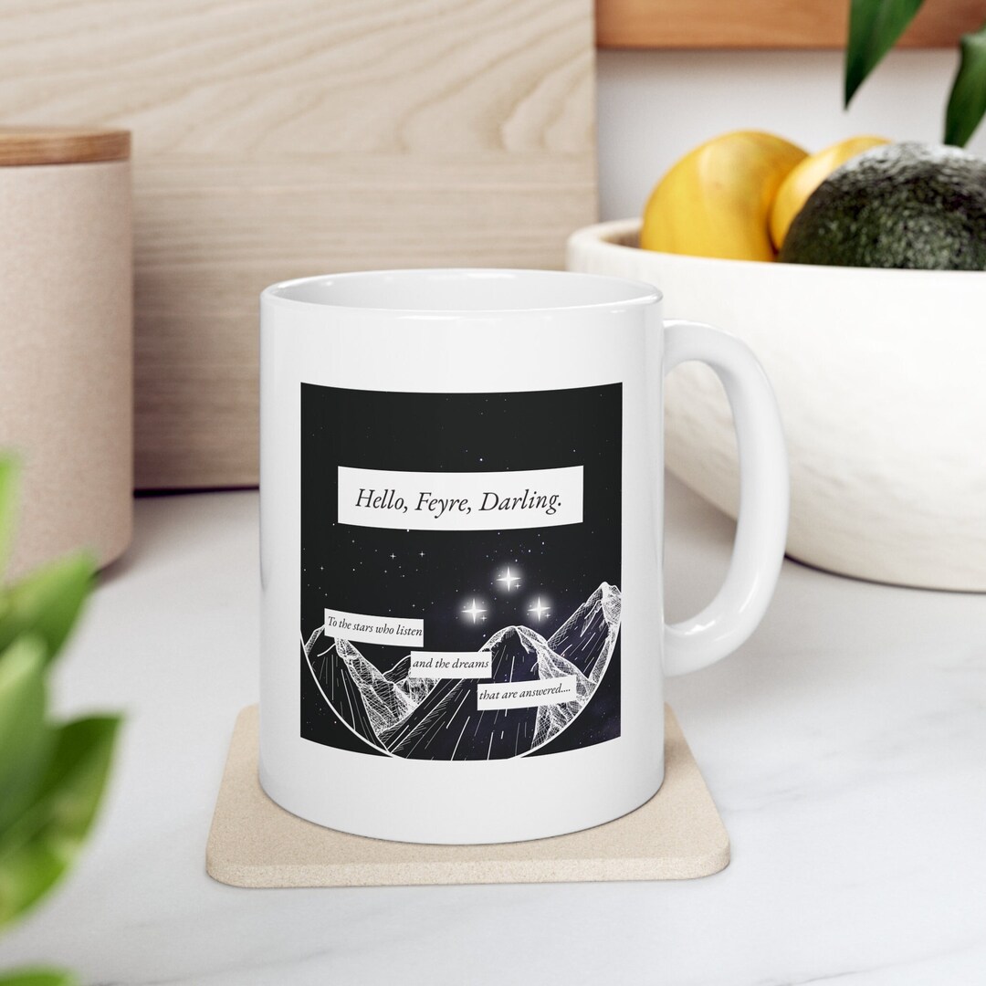 Hello Feyre Darling Mug ACOTAR Mug Feyre RHYSAND Rhys Mug SJM Mug Sarah ...
