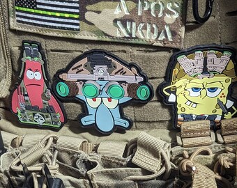 Tactical Spongebob Patch - Etsy