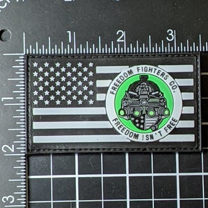 FREEDOM FIGHTERS Flag PVC Patch - Etsy