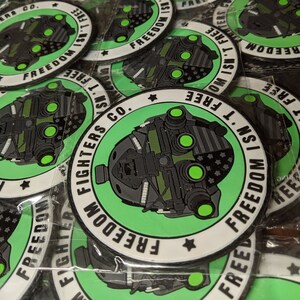 FREEDOM FIGHTERS PVC Patch - Etsy