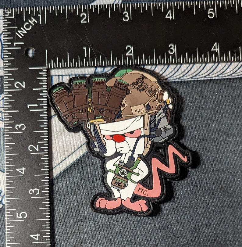 Freedom Fighter Mouse One PVC Patch - Etsy