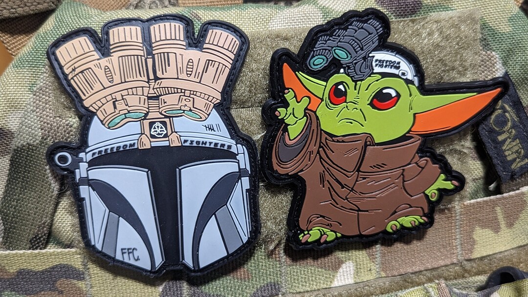 Freedom Fighters Outer Space PVC Patch Pack - Etsy