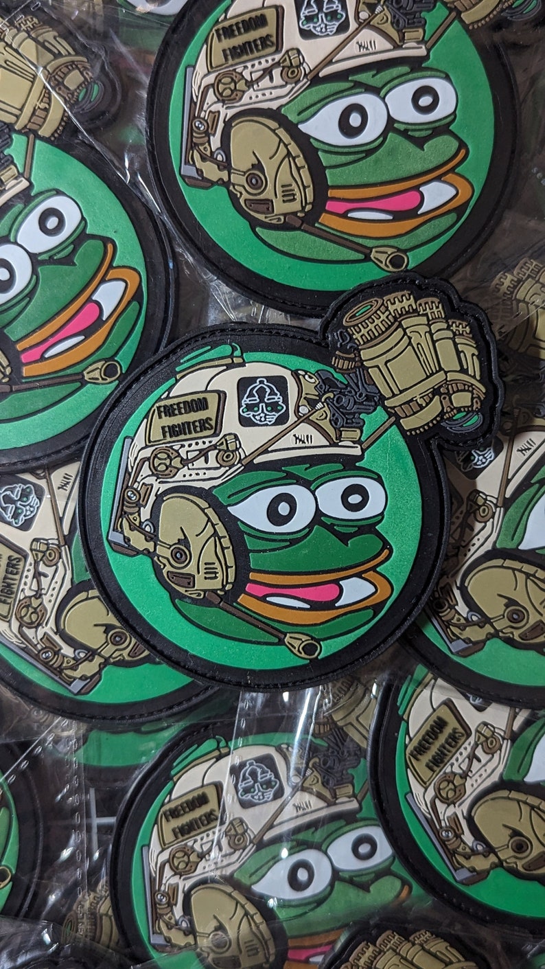 Freedom Fighters OPERATOR PEPE PVC Patch - Etsy