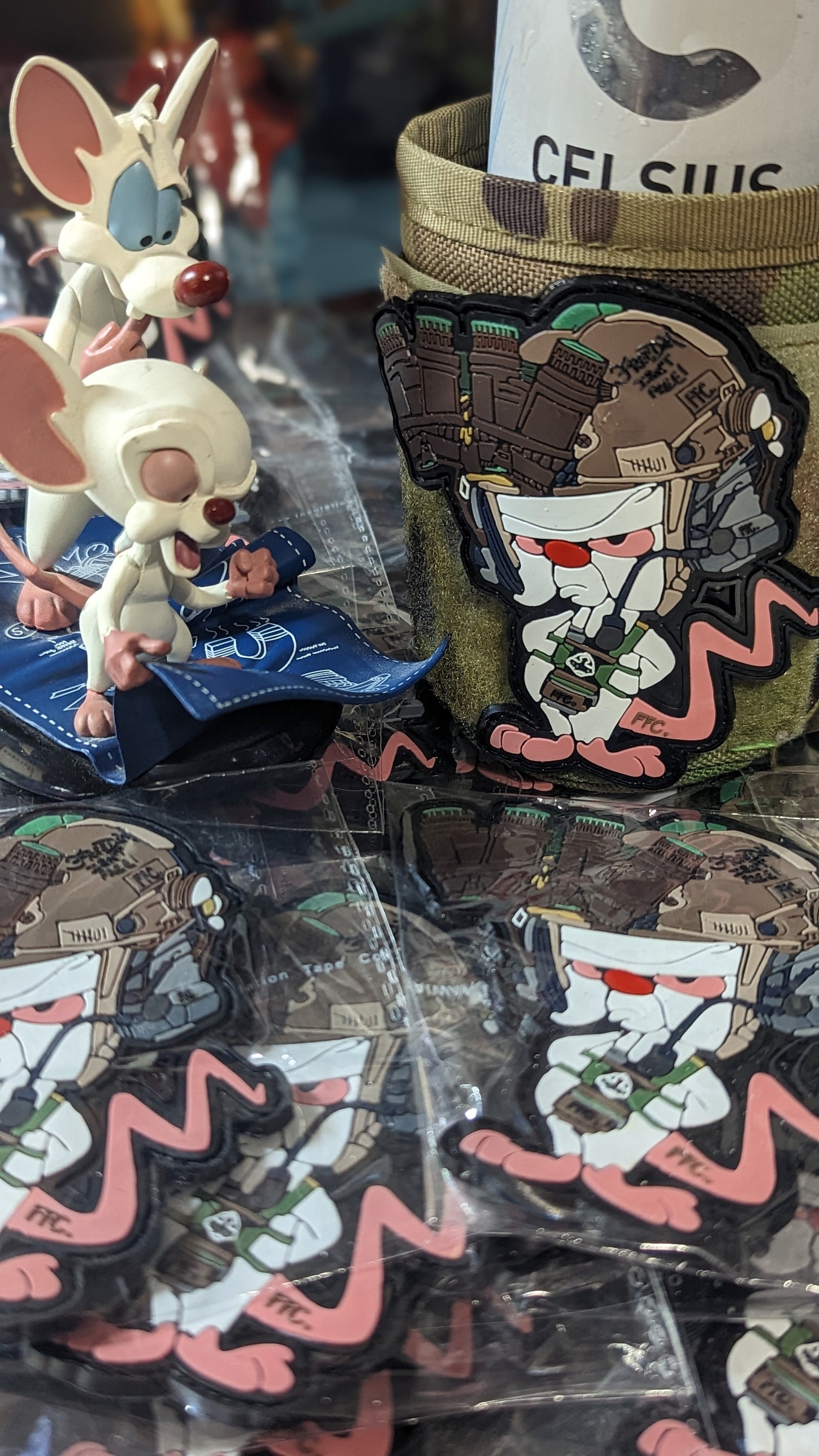 Freedom Fighter Mouse One PVC Patch - Etsy