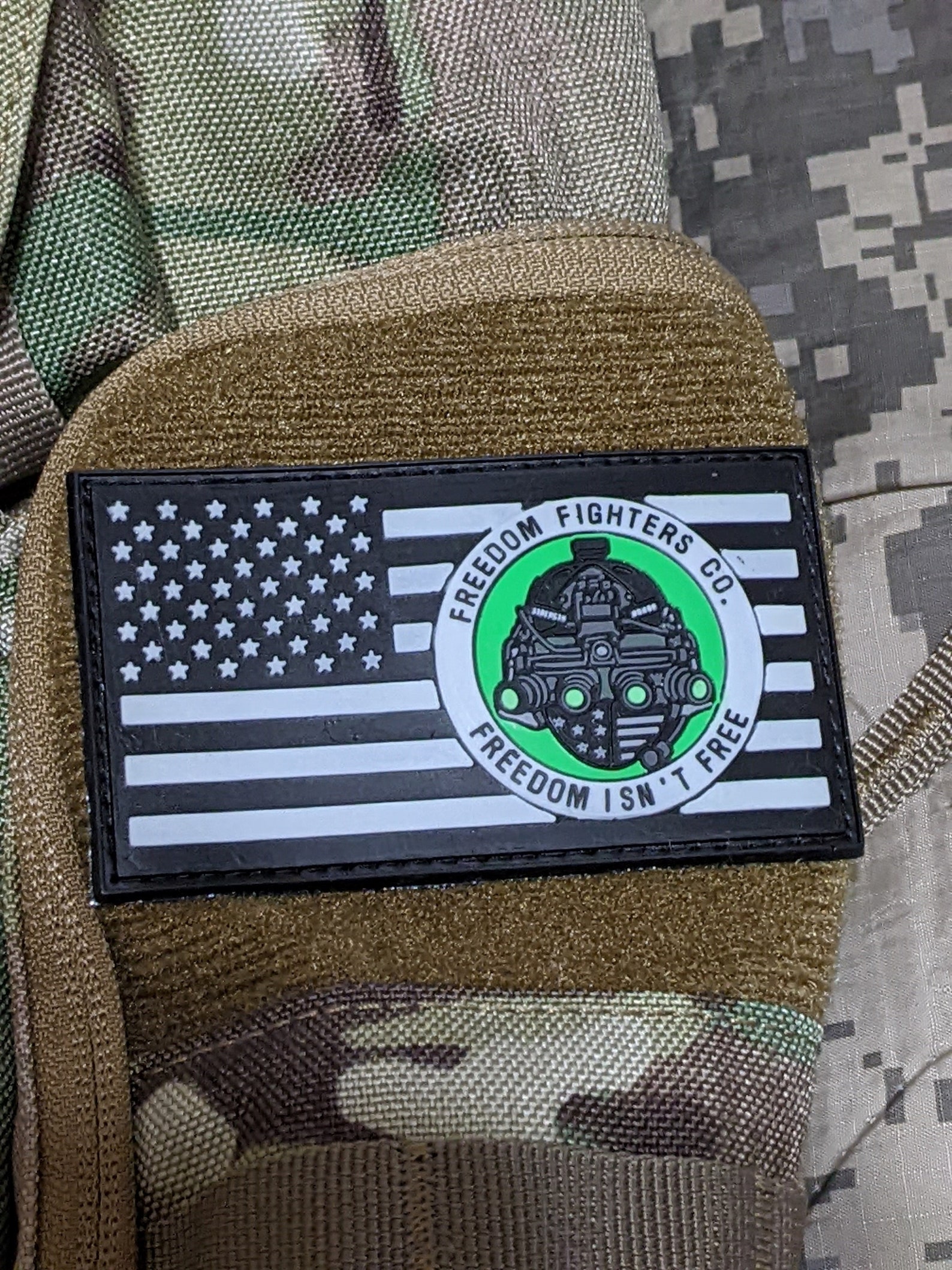 FREEDOM FIGHTERS Flag PVC Patch - Etsy