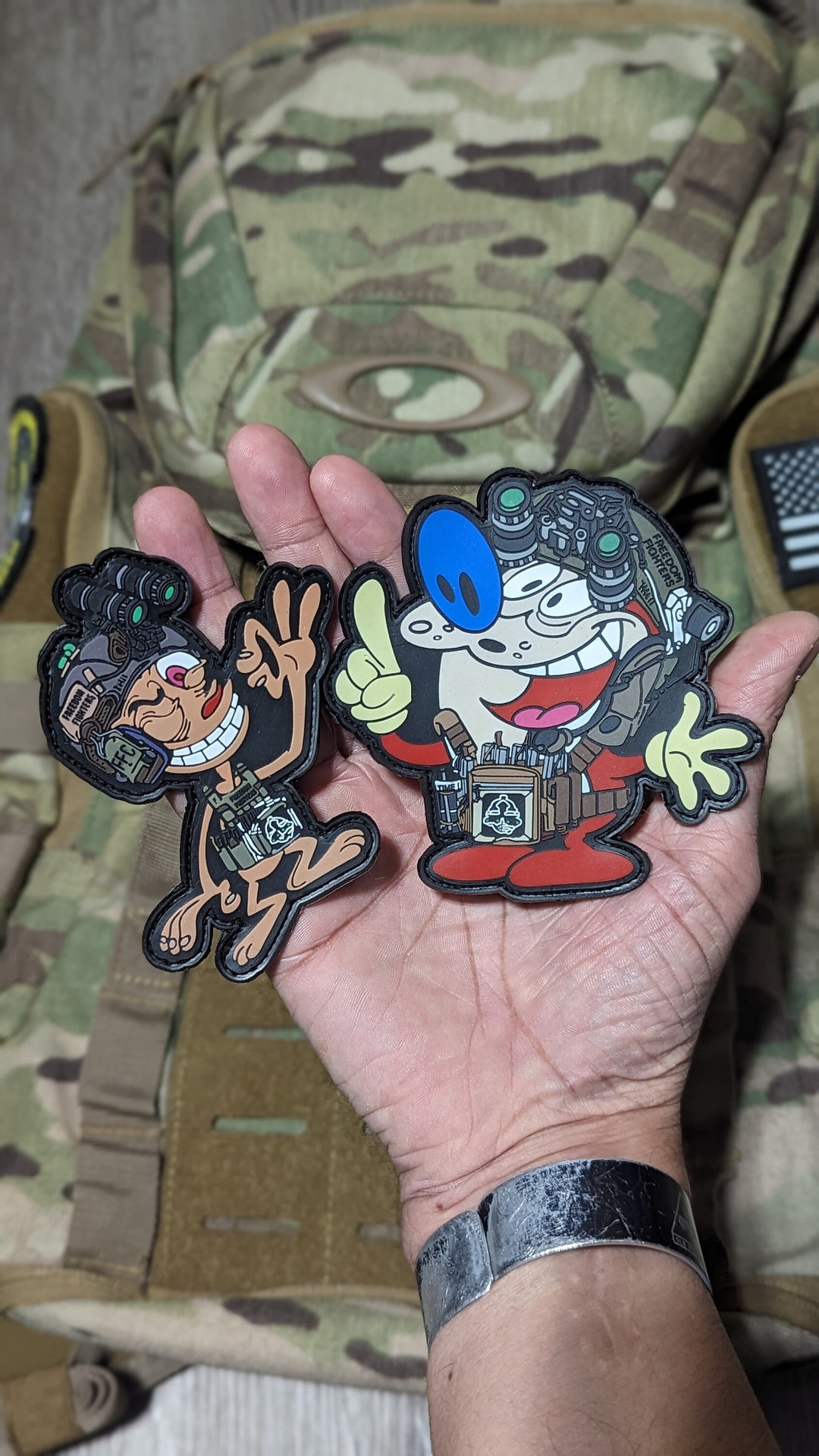 Freedom Fighters Operator ROMEO and SIERRA PVC Patch Pack - Etsy