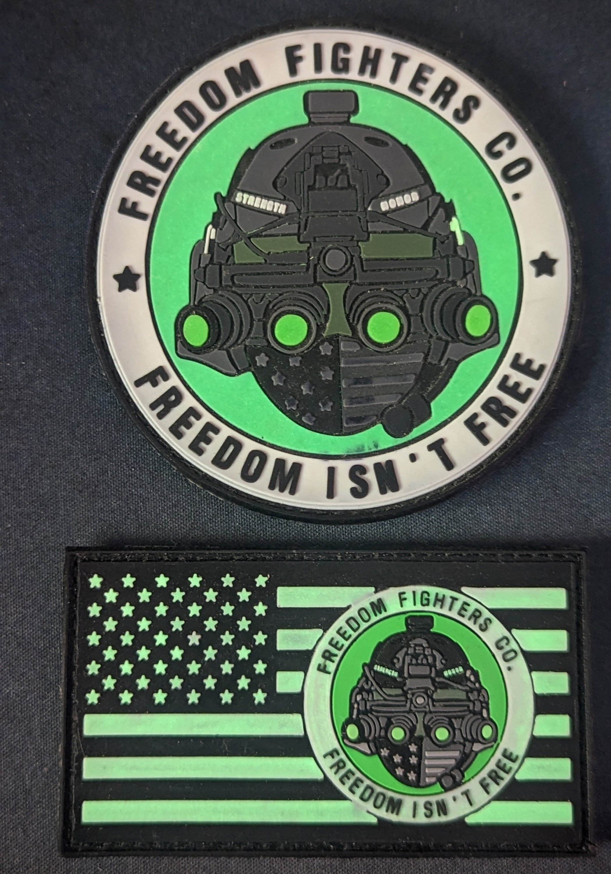 Freedom Fighters Logo PVC Patch Pack - Etsy UK