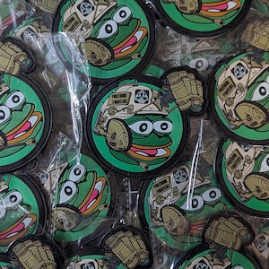Freedom Fighters OPERATOR PEPE PVC Patch - Etsy