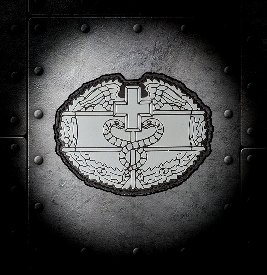 Army Combat Medical Badge CMB (PVC Patch) U.S. Army Combat Medics - Etsy