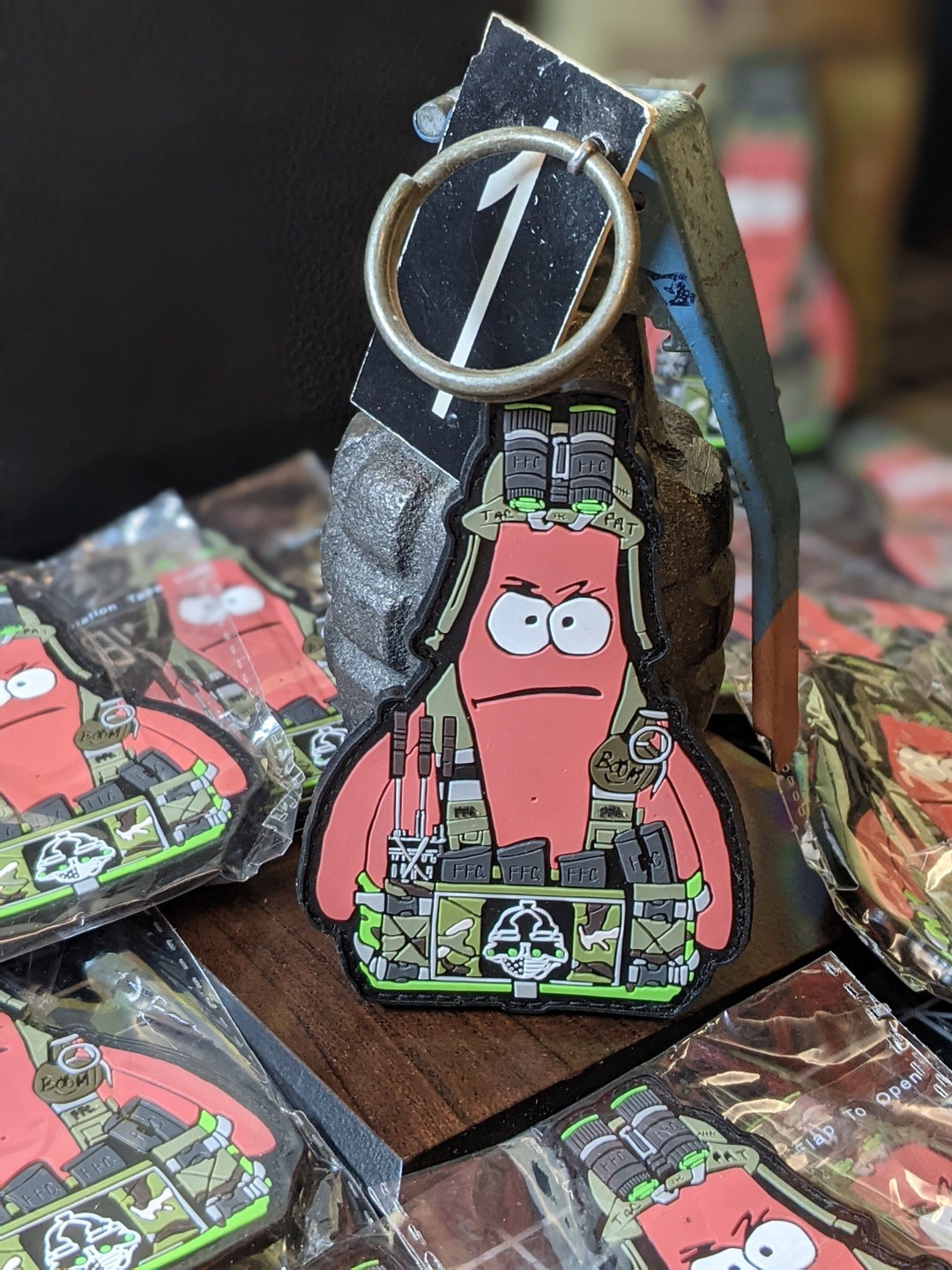 TAC-PAT PATCH - Etsy