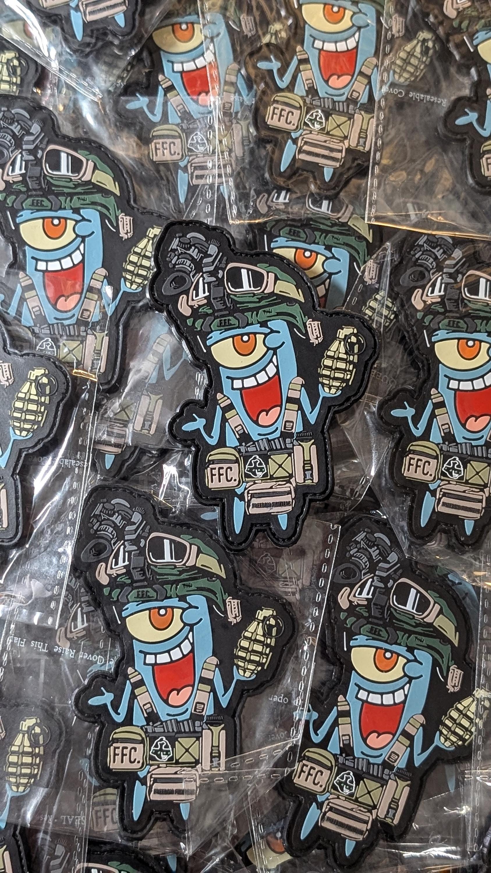 Freedom Fighters Underwater Menace PVC Patch - Etsy