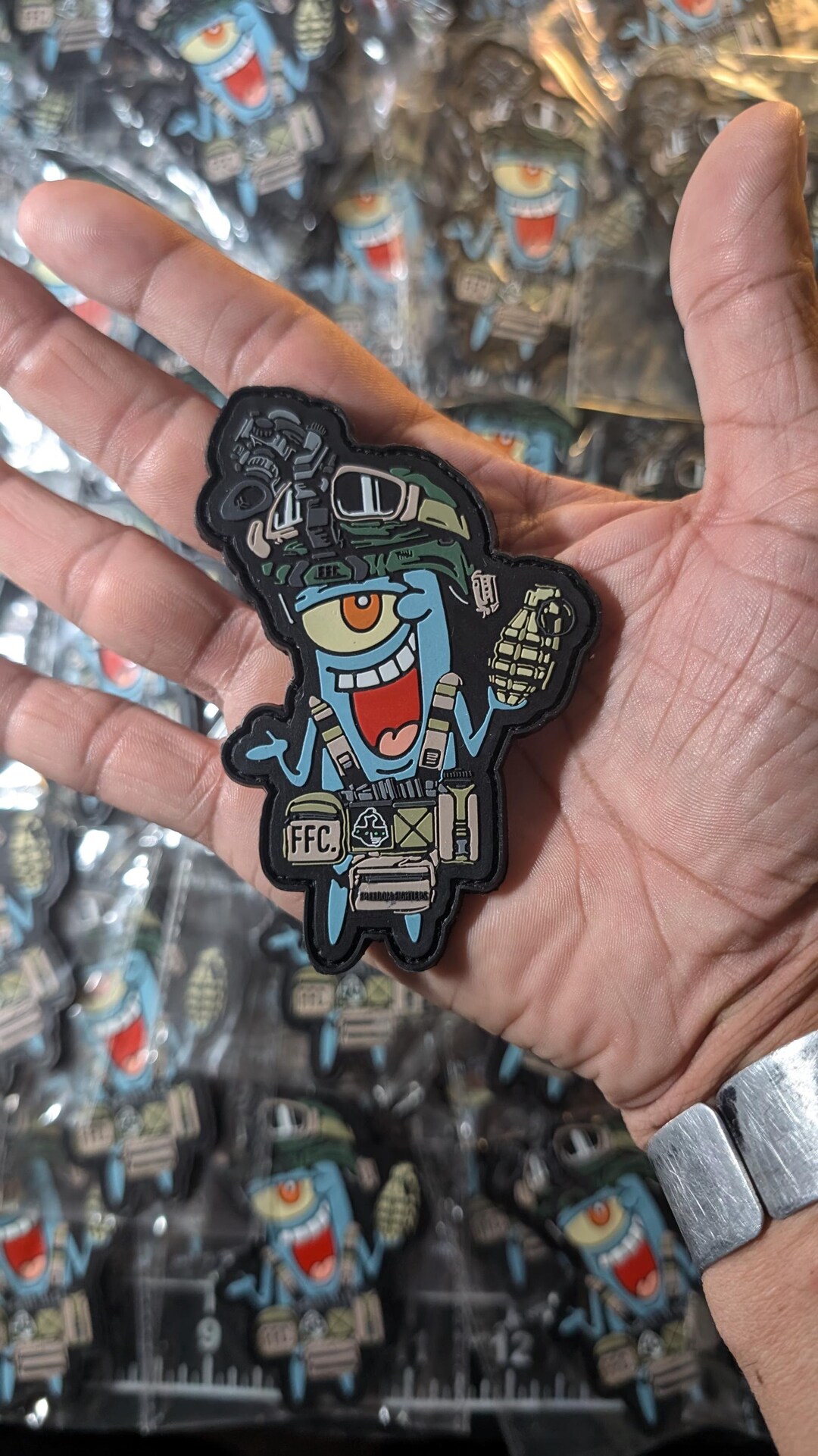 Freedom Fighters Underwater Menace PVC Patch - Etsy