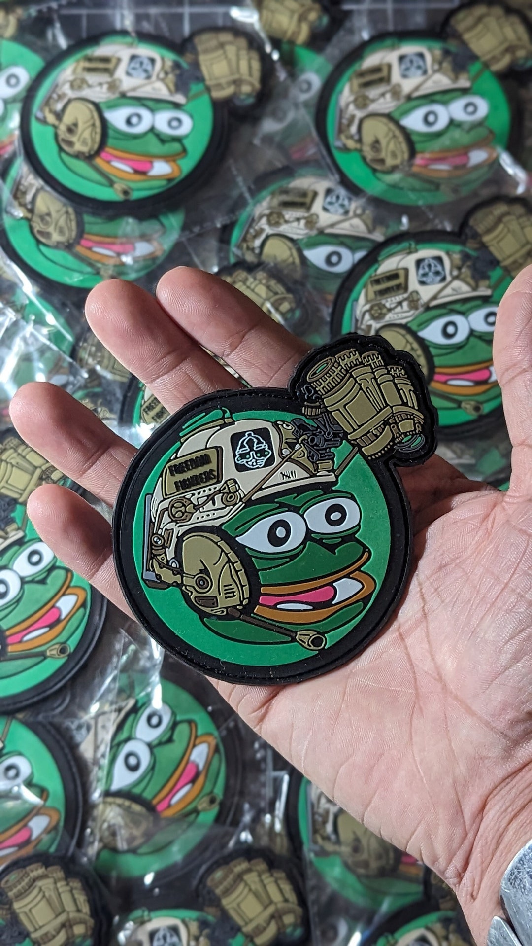 Freedom Fighters OPERATOR PEPE PVC Patch - Etsy
