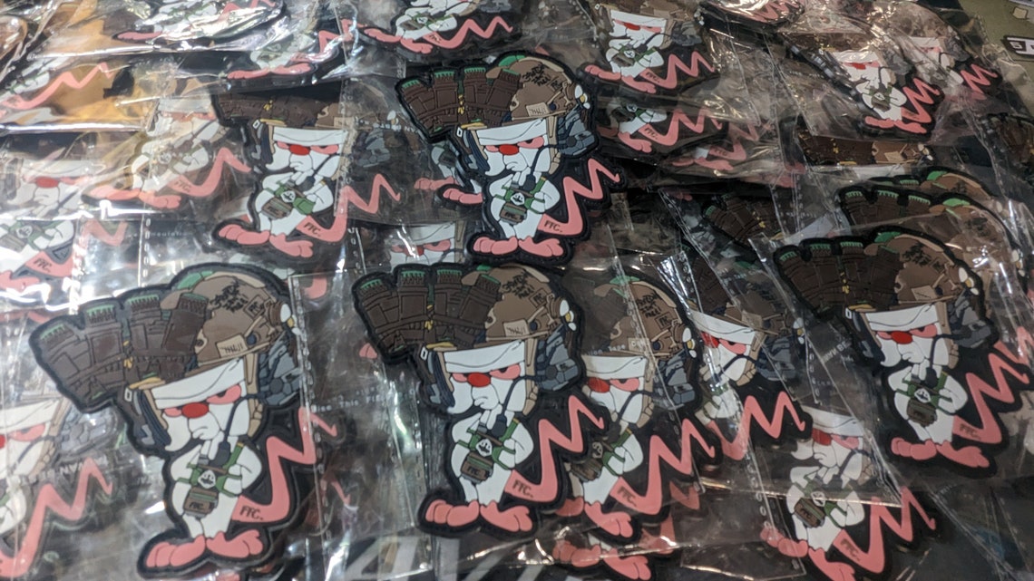 Freedom Fighter Mouse One PVC Patch - Etsy