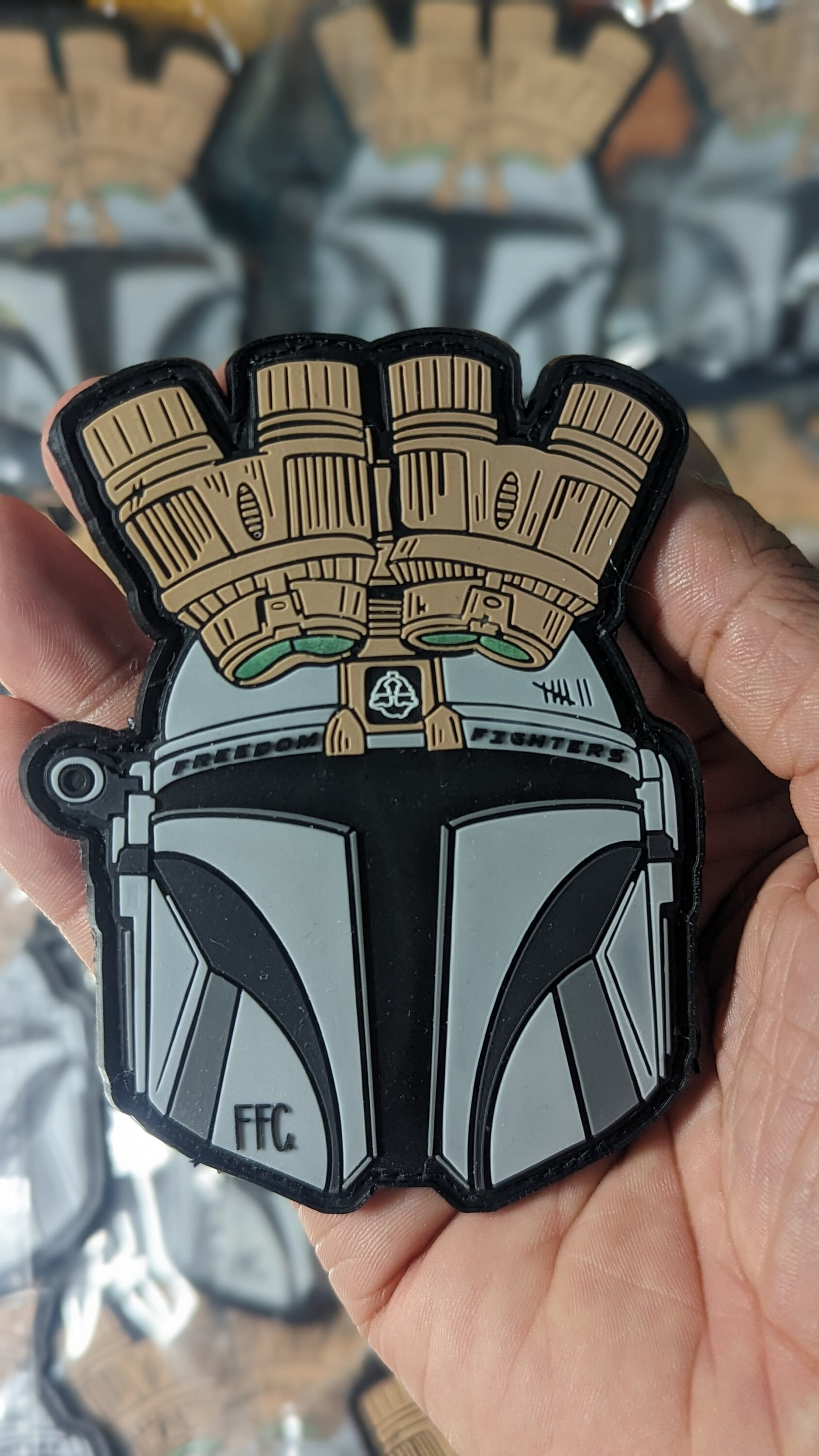 Freedom Fighters Outer Space PVC Patch Pack - Etsy